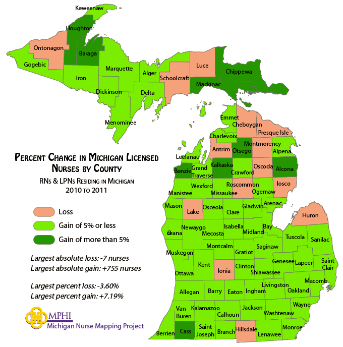 Michigan Population Density